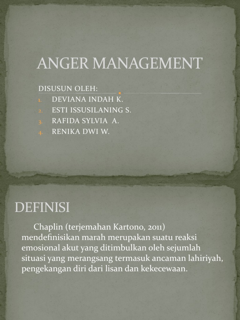 Understanding Anger | PDF