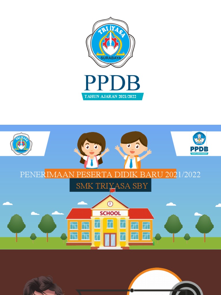TEMPLATE ANIMASI PPDB PPT (SMK Triyasa SBy) Edit | PDF