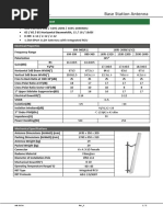 Quintel Product Datasheet QS4658-3 (700-2400 4ft 65deg) FEB 2017 (Rev 3 ...