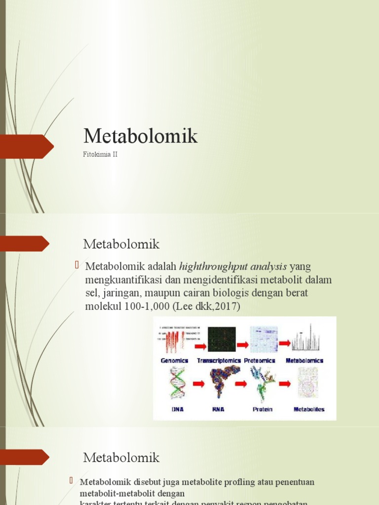 Metabolomik | PDF