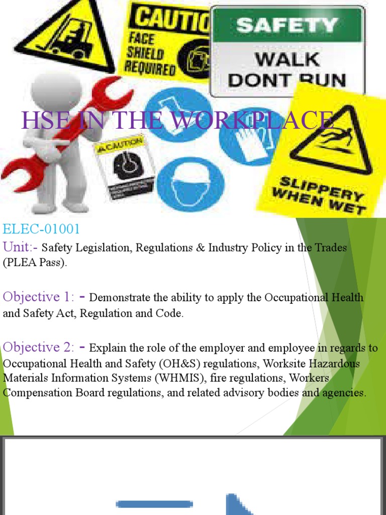 Safety Legislation, Regulation and Policy | PDF | Personal Protective ...