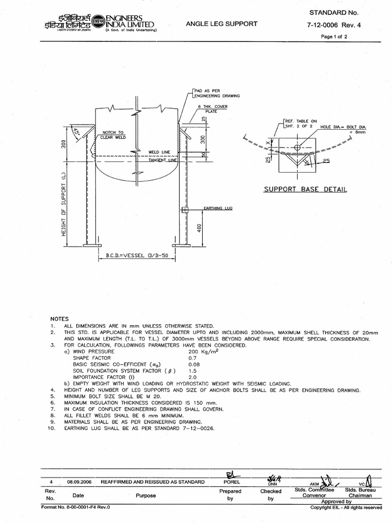 7-12-0006-Rev4 - Angle Leg Support | PDF