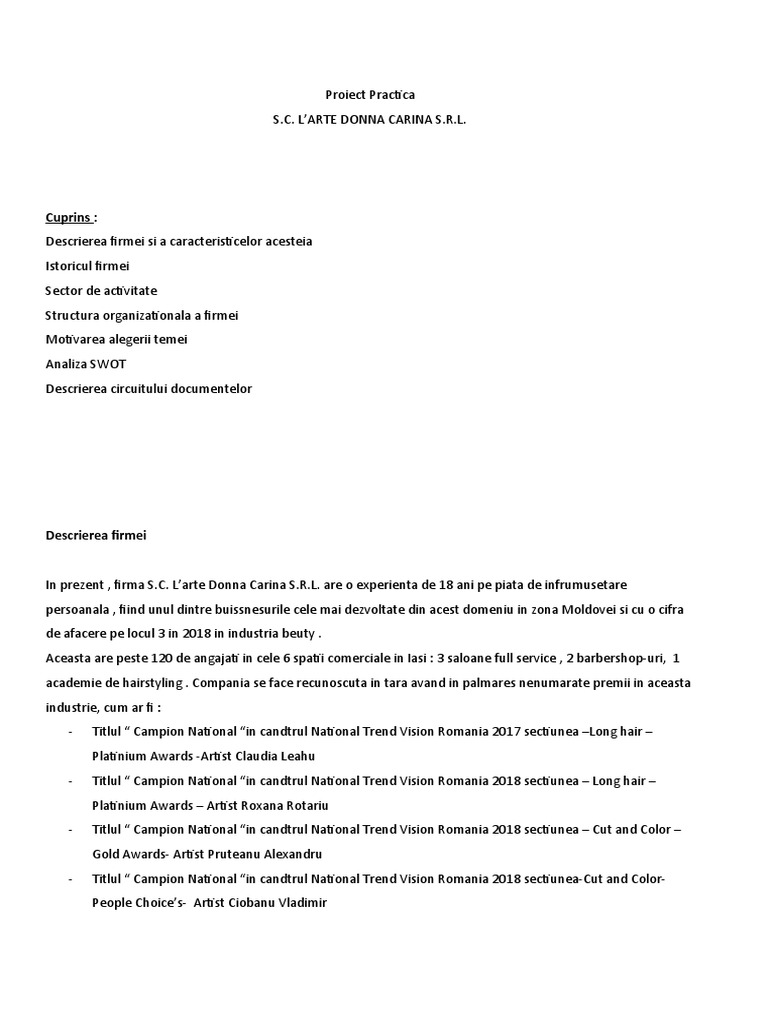Proiect Stefan 1 | PDF Proiect Stefan 1 | PDF