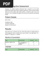 2022 - Benaim - Cognitive Assessment Scale For Stroke Patients (CASP ...