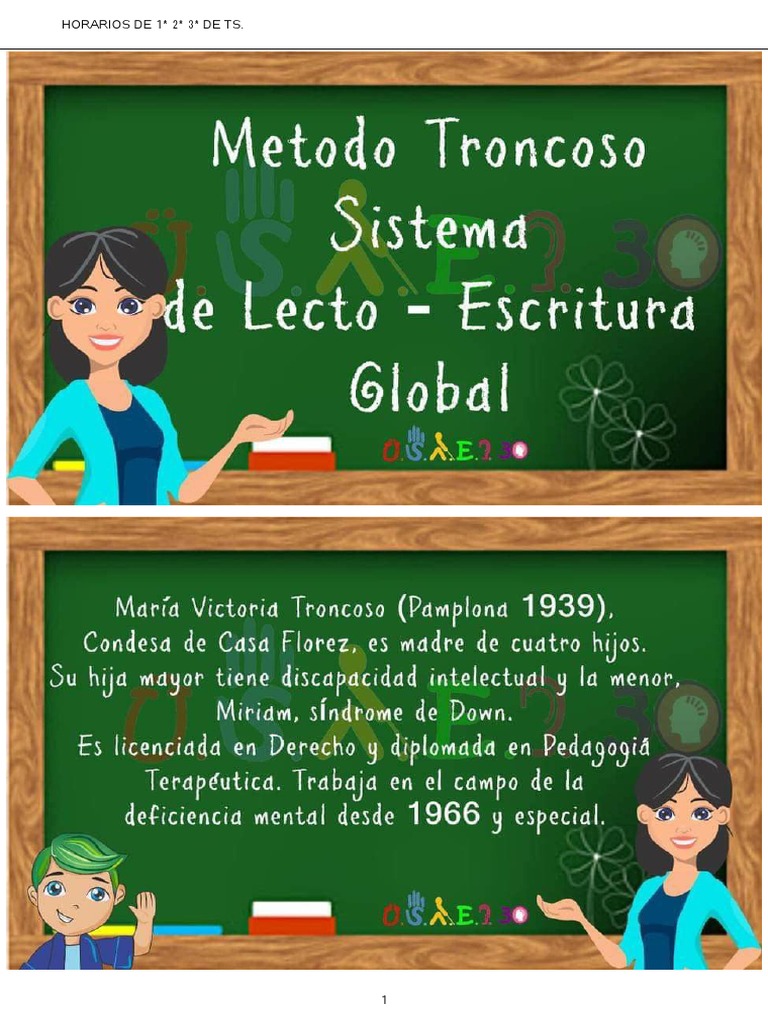 Metodo Troncoso de Lectoescritura | PDF