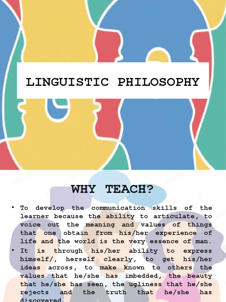 Linguistic Philosophy | PDF