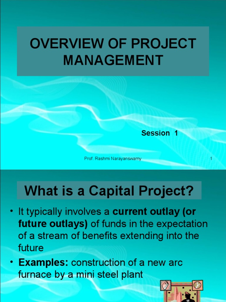 Capital Project Management Overview | PDF | Market (Economics ...