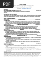 NCAT Resume Template | PDF
