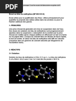 Essai d'Équivalent de Sable NF EN 933-8 | PDF | Chimie | La nature