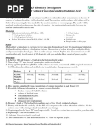 Disappearing Cross Experiment Method | PDF | Reaction Rate | Volume