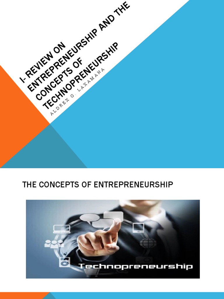 Module 1 TECHNOPRENEURSHIP | PDF