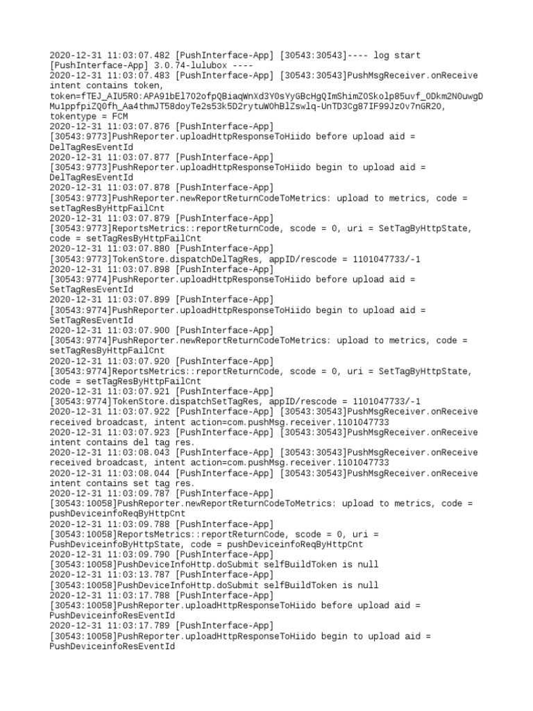 Pushsvc Log | PDF | Espionage Techniques | Cybercrime