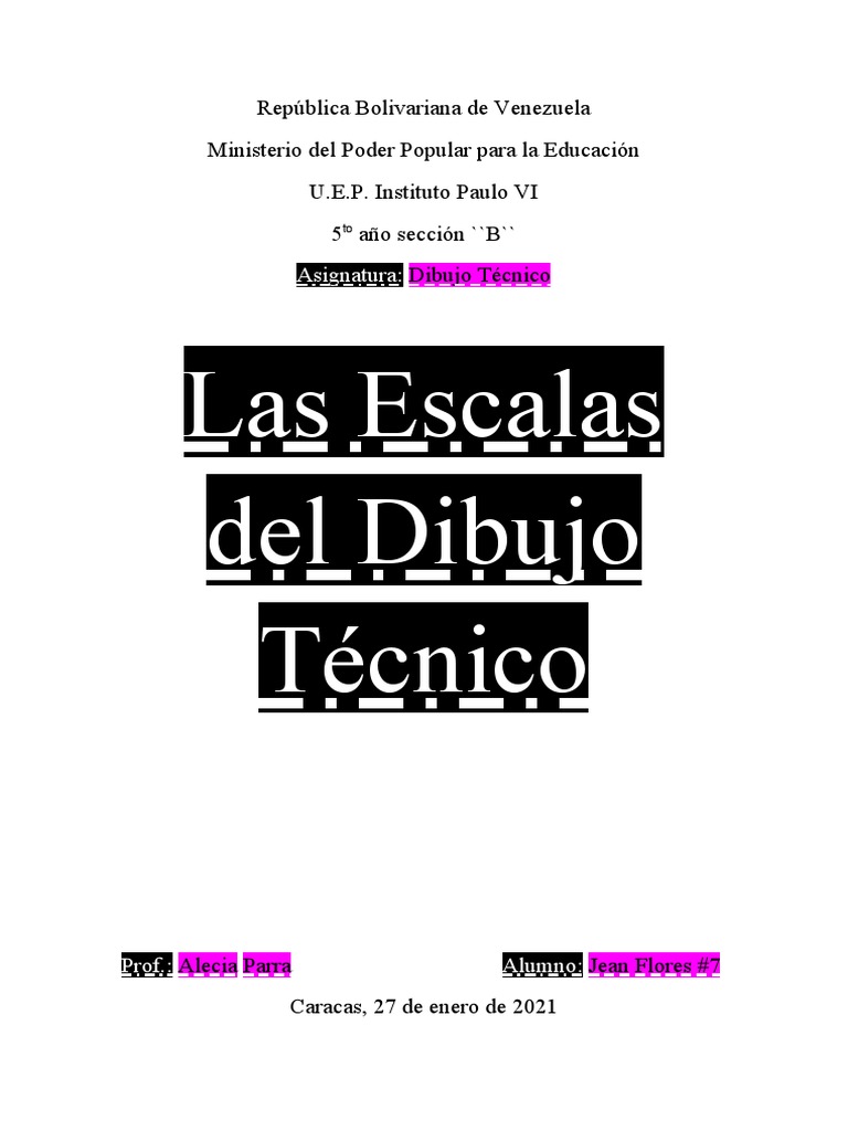 Las Escalas | PDF