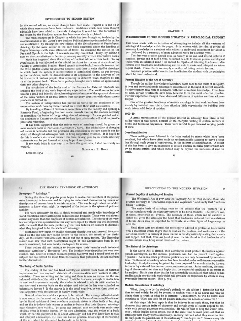 The Modern Textbook of Astrology | PDF