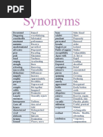Positive and Negative Word List | PDF