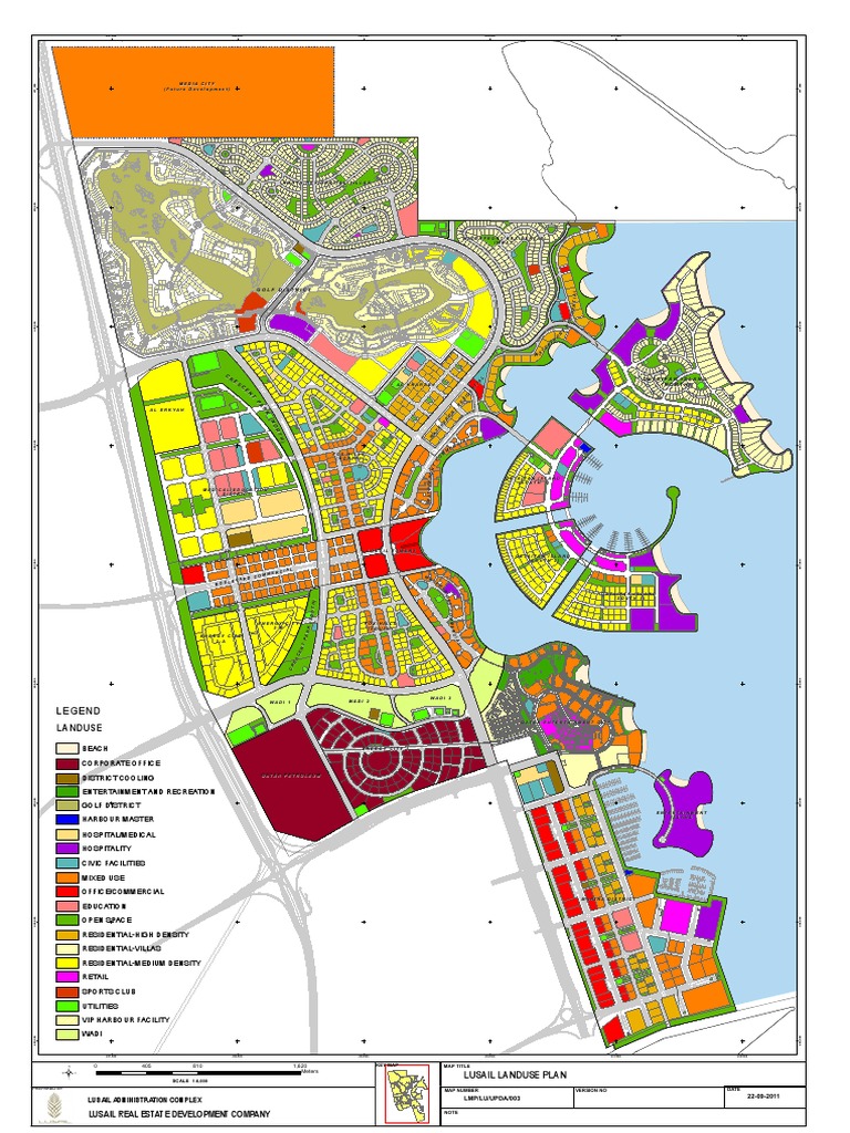Lusail Master Plan | PDF | Business | Nature