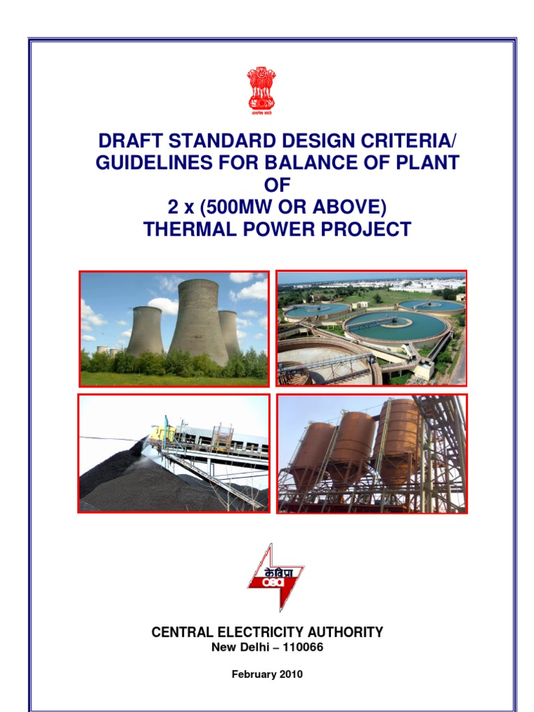 Cea Draft Standard Design Criteria - Guidelines For Bop | PDF ...