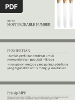 Tabel MPN | PDF