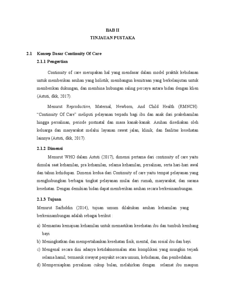 Bab II Coc Saida | PDF