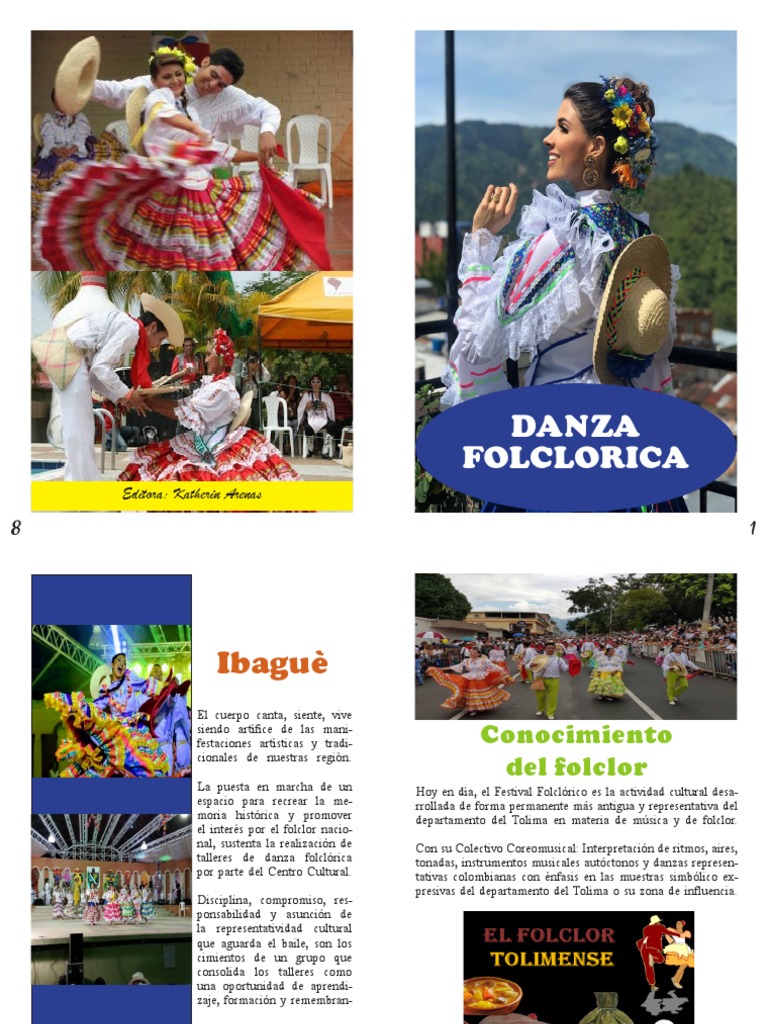 Danza Folclorica Pdf Folklore Bailes