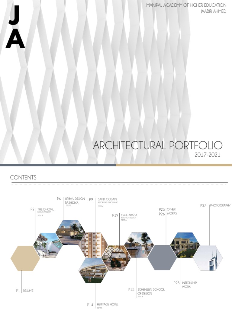 Undergraduate Architecture Portfolio | PDF | Dubai | Museum