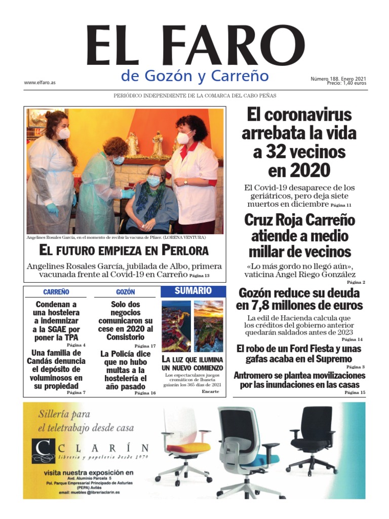 El Faro: de Gozón y Carreño | PDF | Bienestar | Medicina