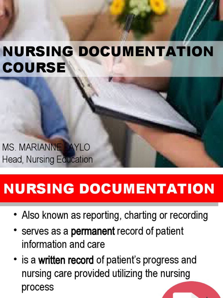 Nursing Documentation Course Overview | PDF | Medical Diagnosis | Nursing