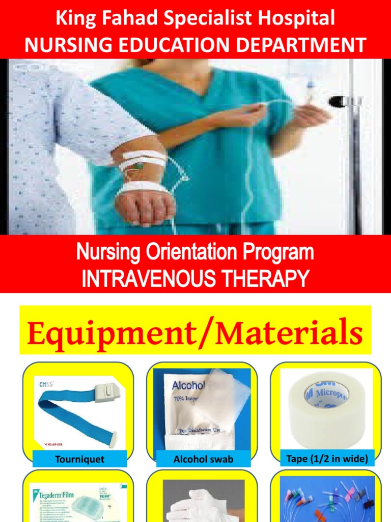 Nursing Orientation Program Intravenous Therapy | PDF | Intravenous ...