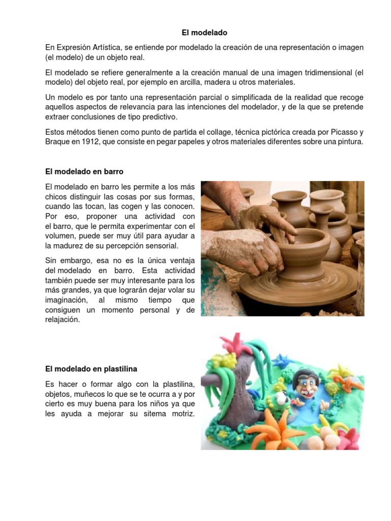 El Modelado | PDF | Pinturas | Naturaleza