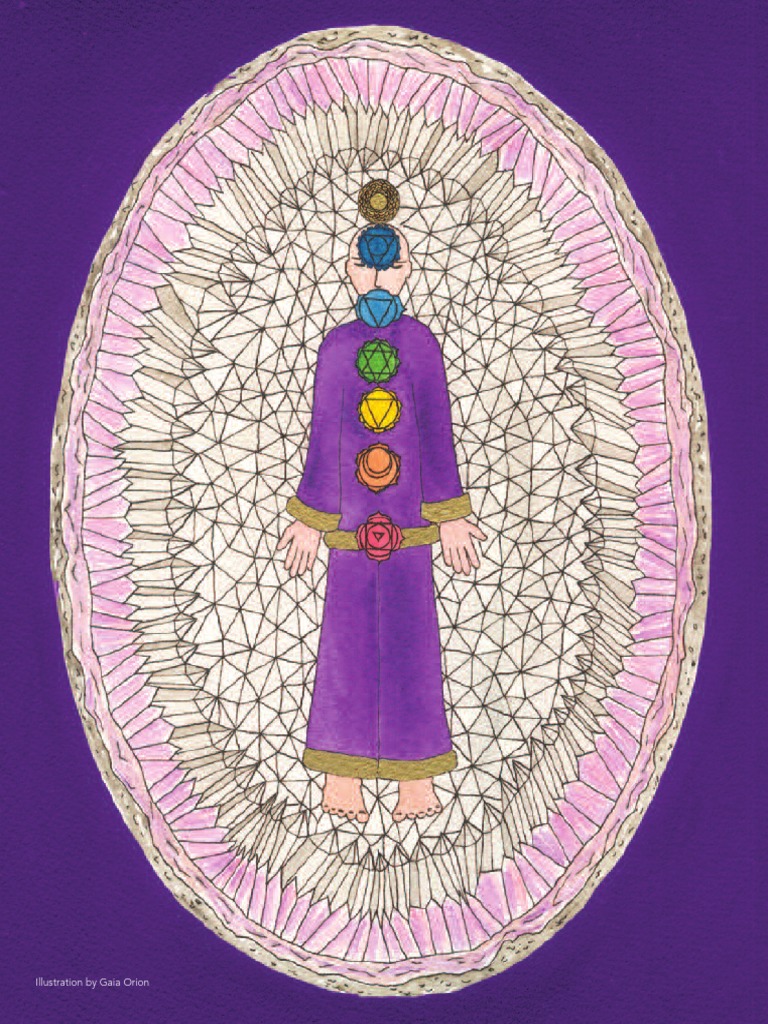 Illustration by Gaia Orion | PDF | Reiki | Chakra