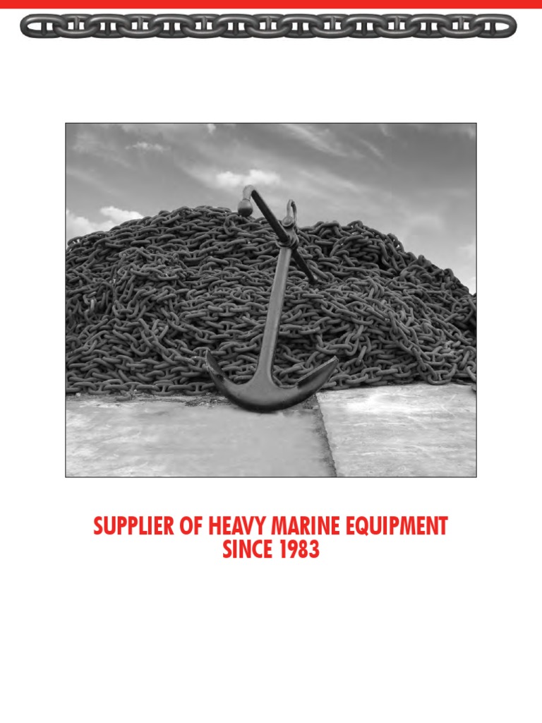 Anchor-Marine - Chain Catalog | PDF | Anchor | Screw