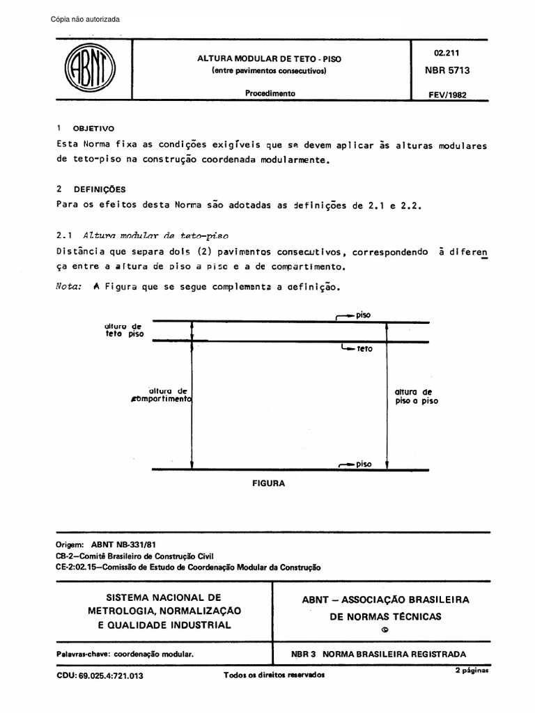 NBR 5713 | PDF | Business
