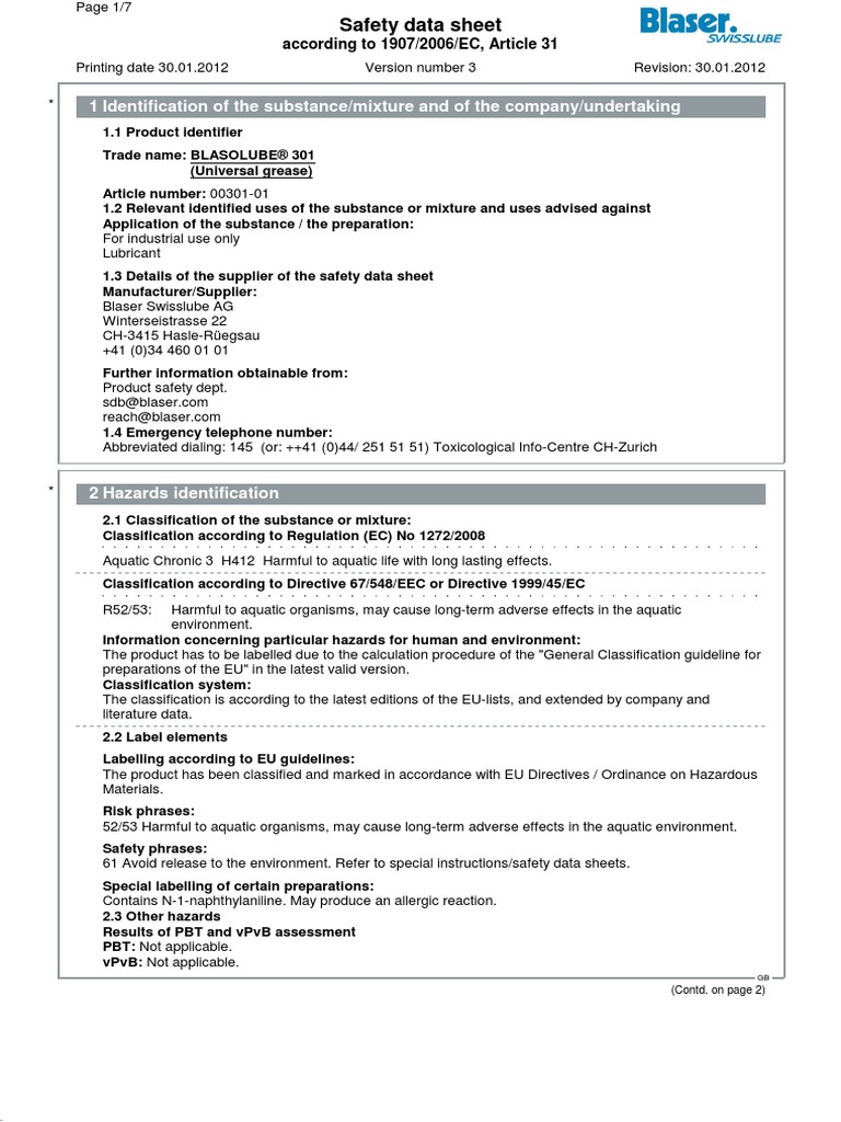 Pe Meanings Msds Labels