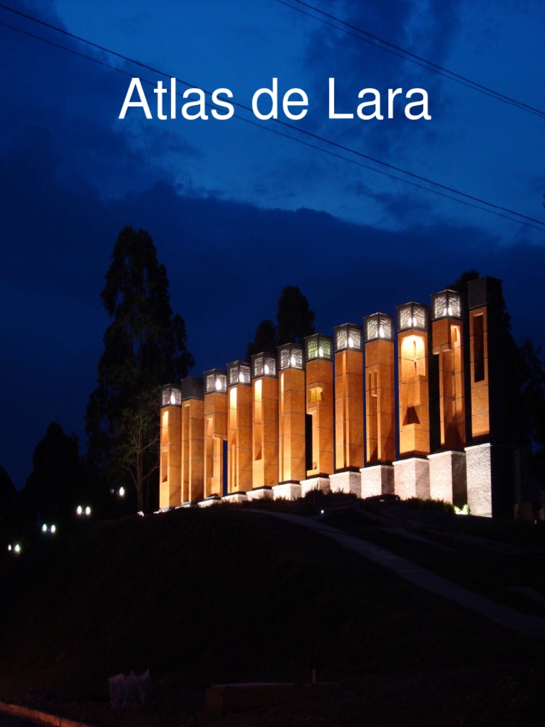 Índice. Situación Relativa Del Estado Lara Caracterización General de ...