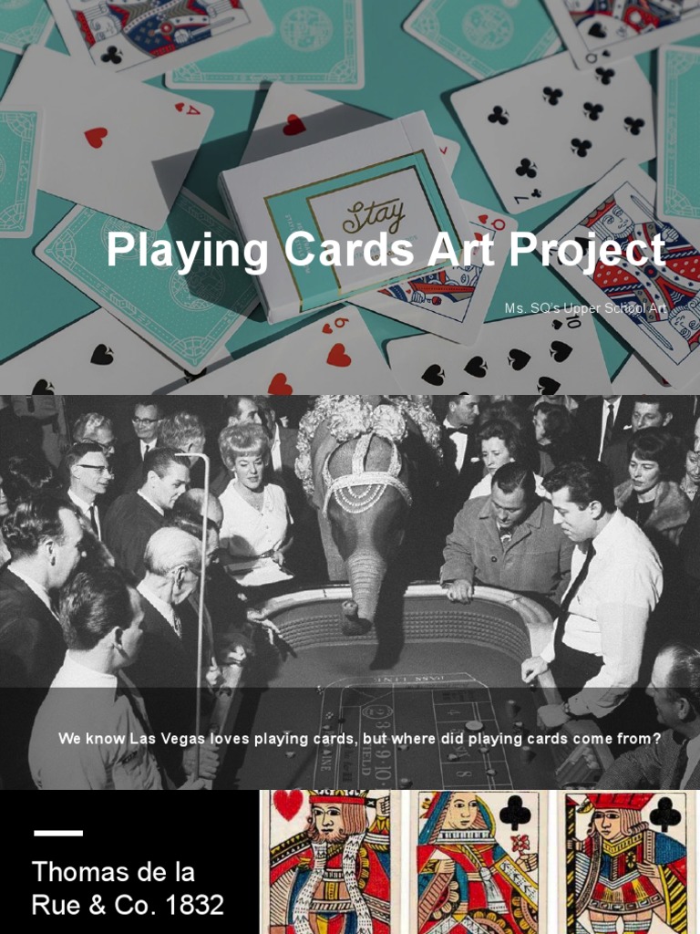 Playing Cards Art Project | PDF | Playing Cards | Paintings