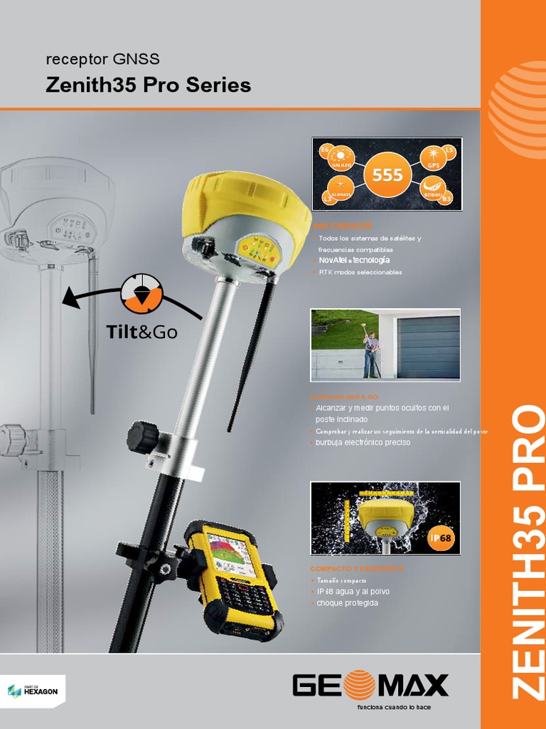 GeoMax Zenith35 PRO BRO | PDF | Wifi | Bluetooth