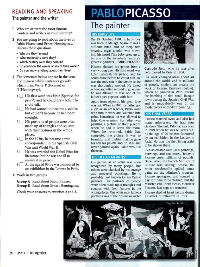 Pica 2 | PDF | Pablo Picasso | Paintings