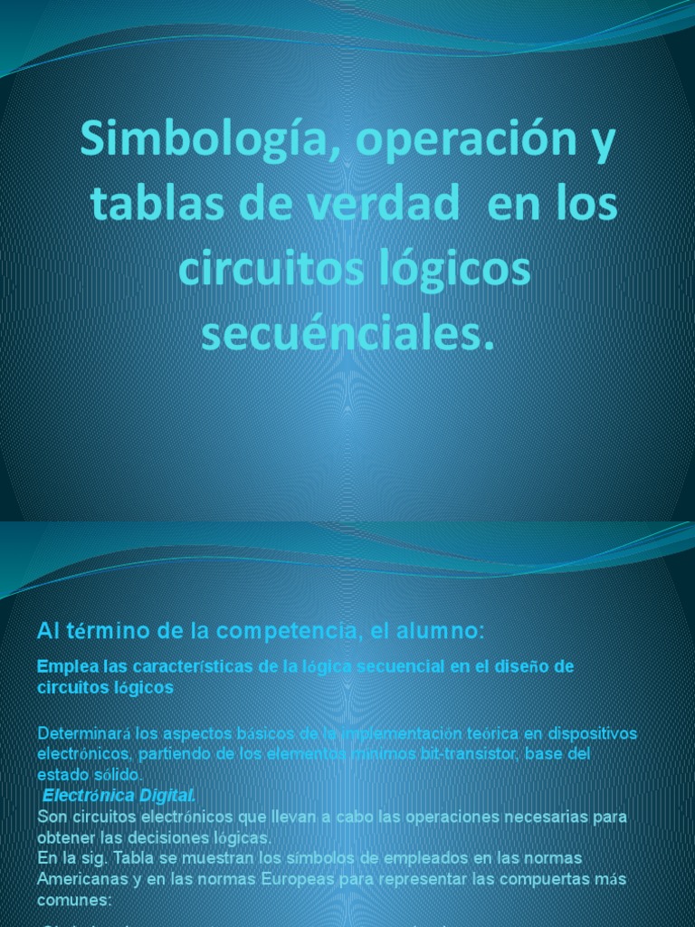 Simbologia Operacion y Tablas de Verdad | PDF | Expresiones lógicas ...