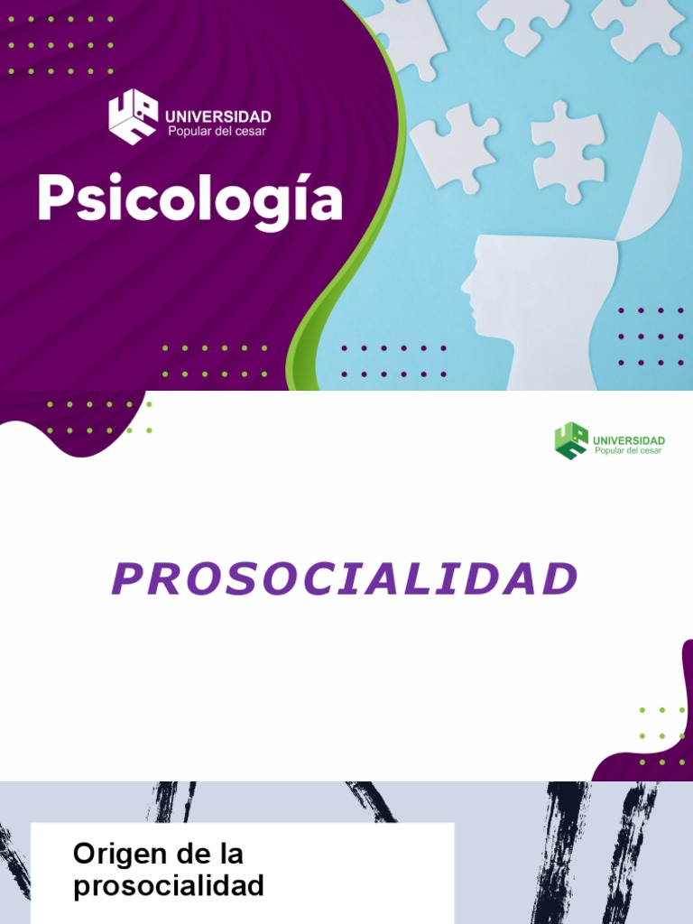 2021-1 Prosocialidad y Categorías | PDF | Las emociones | Psicología Social