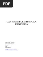 AUTOMATIC CAR WASH Project Report Final | PDF | Balance Sheet | Income ...