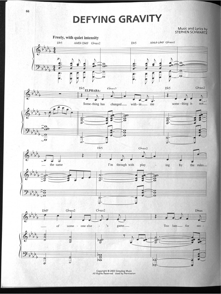 Defying Gravity | PDF