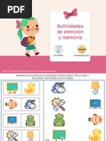 Atención y Memoria | PDF | Memoria