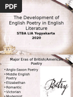 A Brief History of English Literature Notes | PDF | English Literature ...