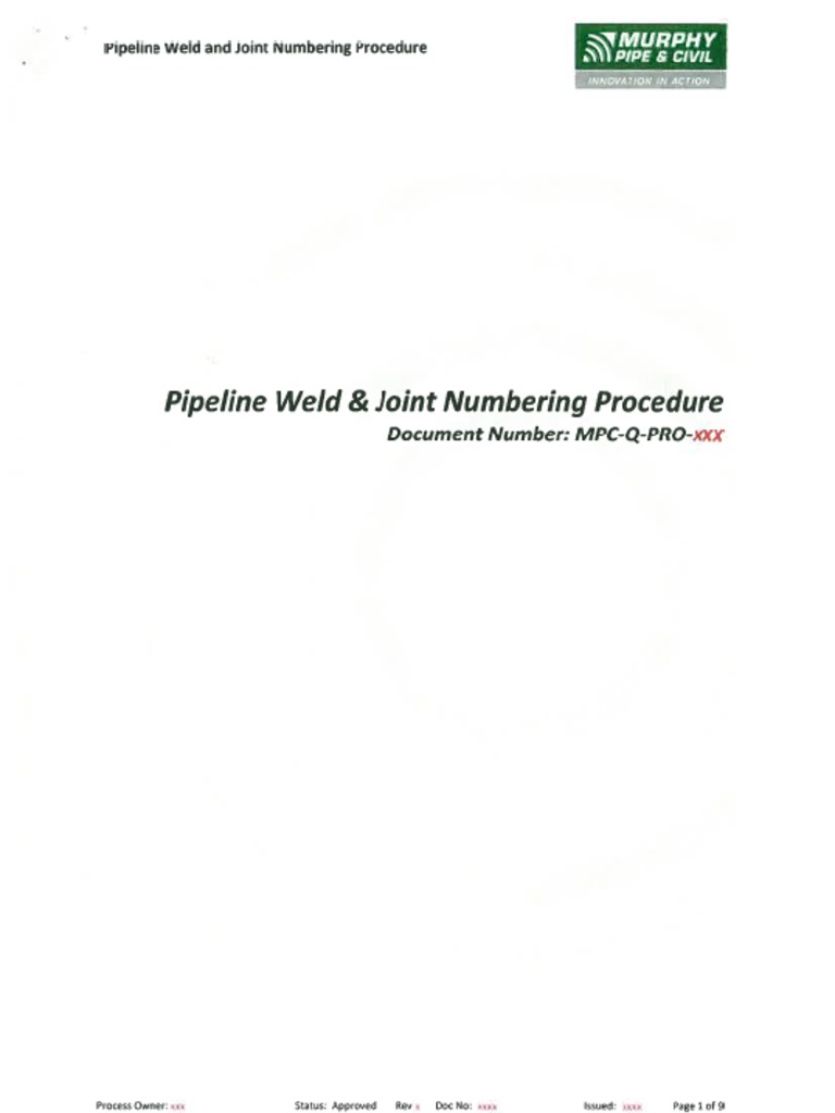 Numbering Procedure | PDF