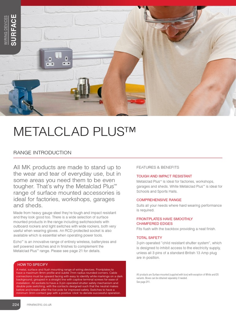 Metalclad Plus | PDF | Ac Power Plugs And Sockets | Electrical Connector