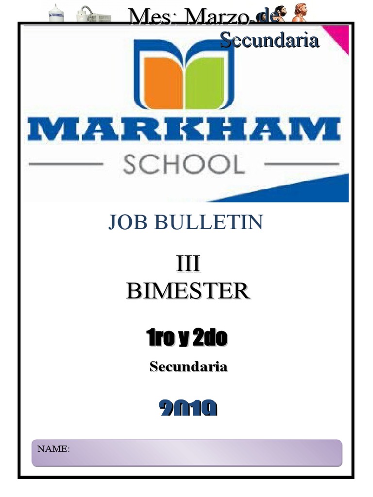 Caratula 1ro y 2do | PDF