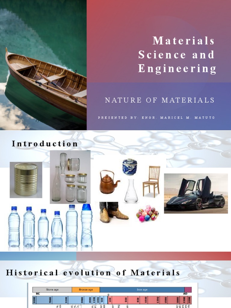 Overview of Material Science and Engineering | PDF | Crystal Structure ...