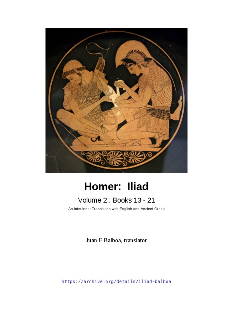Iliad Vol. 2: Greek-English Edition | PDF | Iliad | Hector