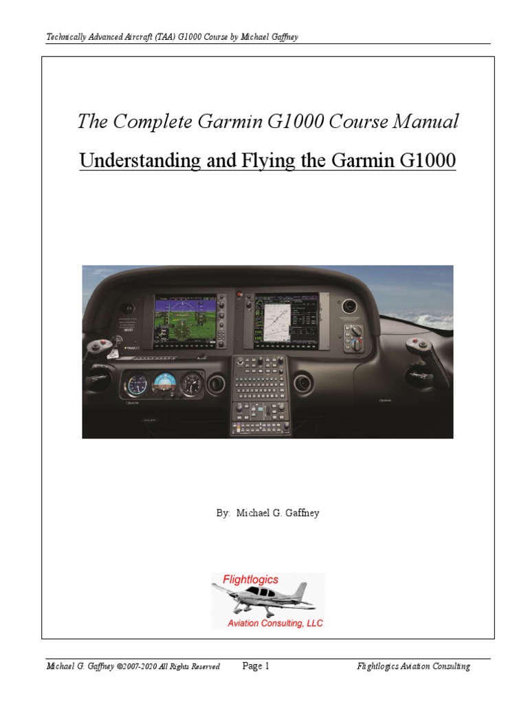 The Complete G1000 Rev 5 1 2020 | PDF | Cockpit | Aircraft