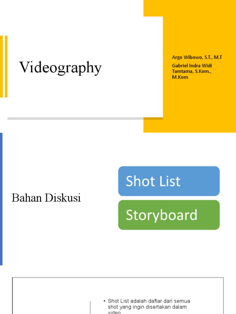 PDM - ShotList | PDF | Sejarah